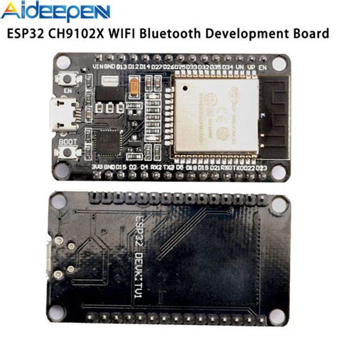 【free Shipping Andready Stock】official Aideepen New Esp32 Ch9102x Wifi Bluetooth Development Board