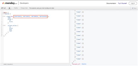 Get Subitem Values Through Api Monday Apps And Developers Monday