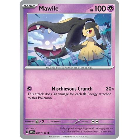 Mawile Common Reverse Holofoil