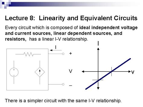 Lecture 8 Linearity And Equivalent Circuits Every Circuit