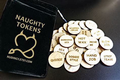 Naughty Sex Tokens Adult Mature Game Romance Token Etsy
