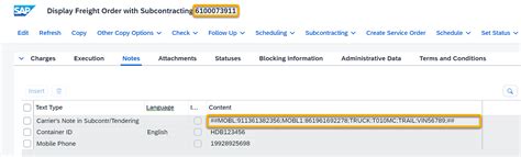 How To Extract Carrier Notes As Tracked Objects Fo SAP Community
