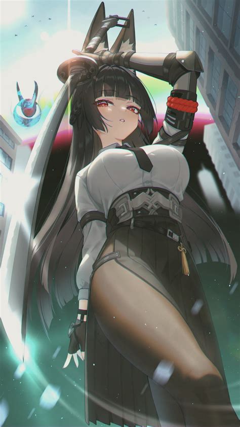 Hoshimi Miyabi And Tailless Zenless Zone Zero Drawn By Eleaaa Danbooru