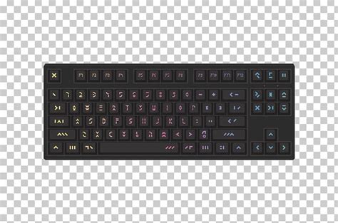 Computer Keyboard Numeric Keypads Laptop Space Bar Touchpad Png