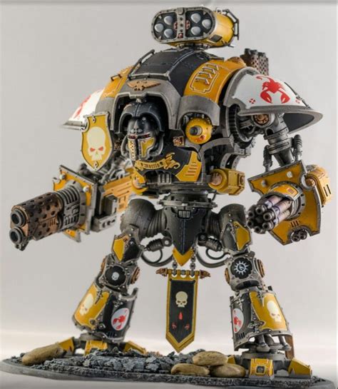By Will Margett Imperial Knight Warhammer Warhammer Art