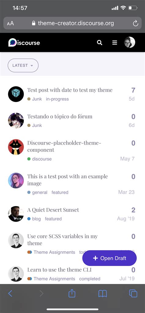 github convergate discourse theme