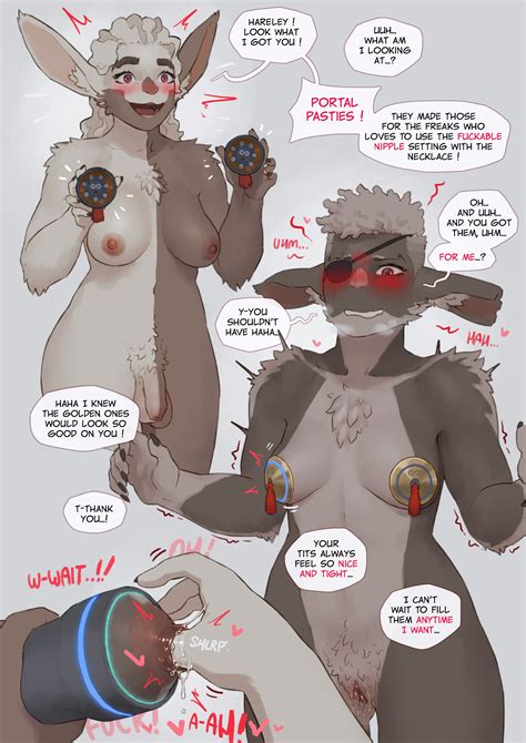 Rule 34 Absurd Res Anthro Balls Bodily Fluids Breasts Duo Excited