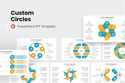 Custom Circles PowerPoint Template Nulivo Market