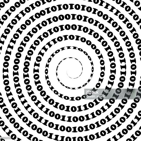 Binary Code Background Numbers Concept Algorithm Data Code Decryption And Encoding Stock