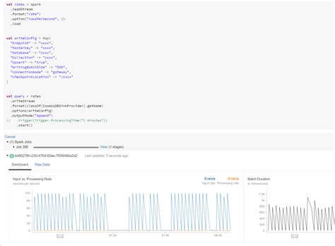 Streaming Insert Onto Cosmos Db Is Not Working · Issue 409 · Azure