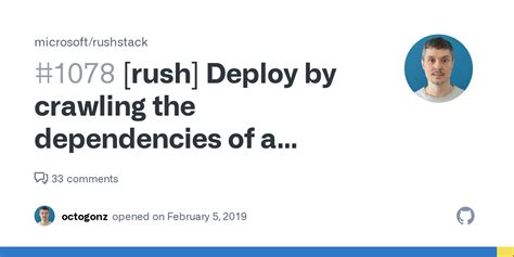 Rush Deploy By Crawling The Dependencies Of A Project And Copying
