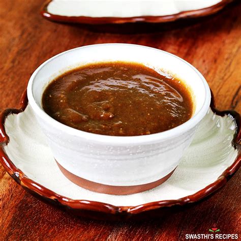 What Is Tamarind Chutney Menu Explain