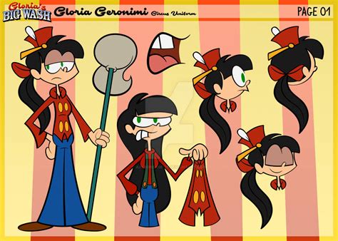 Gbw Model Sheet Gloria Uniform 01 By Axlegrease 75 On Deviantart