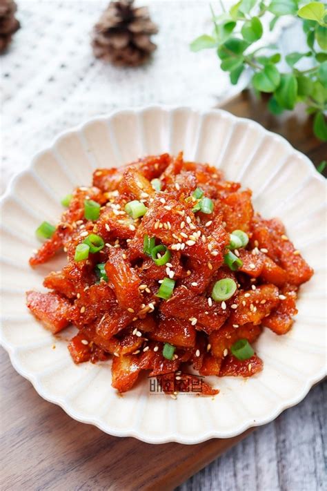 황태채무침 만드는법 양념 황태채볶음 황태포 황태 무침 황태채요리 북어채 북어포 무침 네이버 블로그