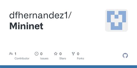 GitHub Dfhernandez Mininet