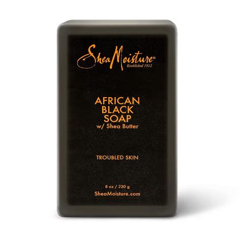 Sheamoisture Bar Soap For Troubled Skin African Black Soap