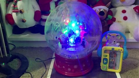 Gemmy Custom Snow Globe All Songs Youtube