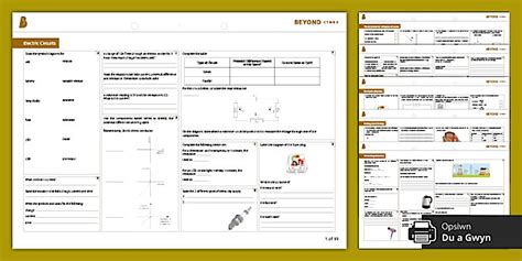 Physics Gcse Activity Mats Teacher Made Twinkl