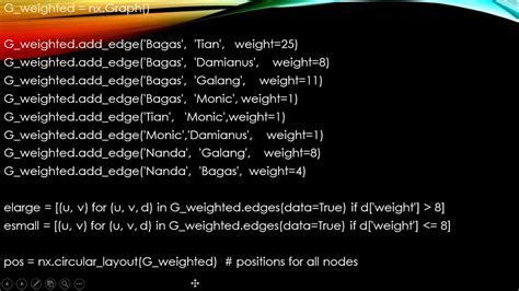 Kelompok 11 Implementasi Sna Menggunakan Python Youtube