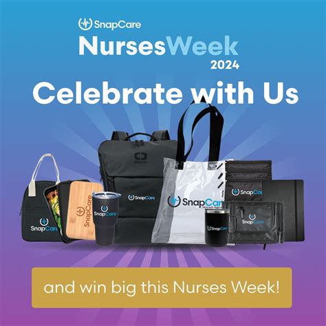 Snapcare 🎉 Nurses Week Is Just Around The Corner 🎉