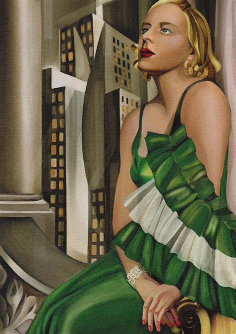 Tamara De Lempicka Fine Art Poster Giclee Print Digital Portrait