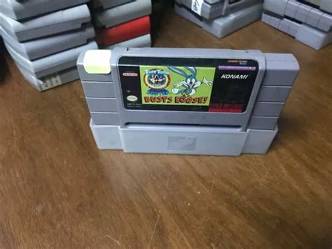 Juego De Snes Tiny Toons Busty Loose Cuotas Sin Interés