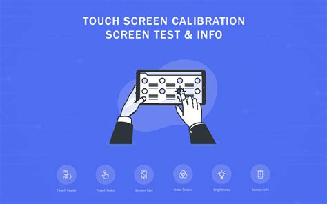 Android 용 Touch Screen Calibration Screen Test Info 다운로드