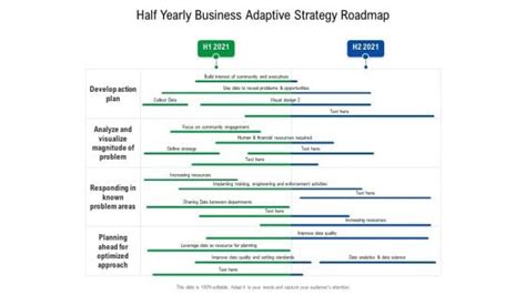 Half Yearly Business Adaptive Strategy Roadmap Download
