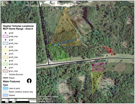 Figure E 2 Home Range Estimations Minimum Convex Polygon Method For