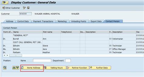 Updating Customer Home Address Using Bapi Sap Community