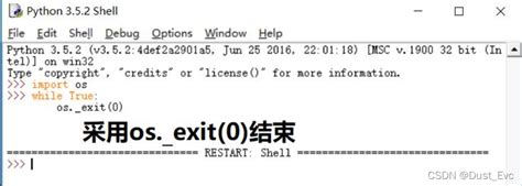 Python中断程序运行的几种方法python如何中断程序 Csdn博客