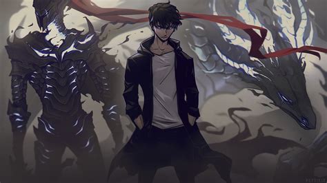 Sung Jinwoo Solo Leveling Manhwa 4k Hd Wallpaper Rare Gallery