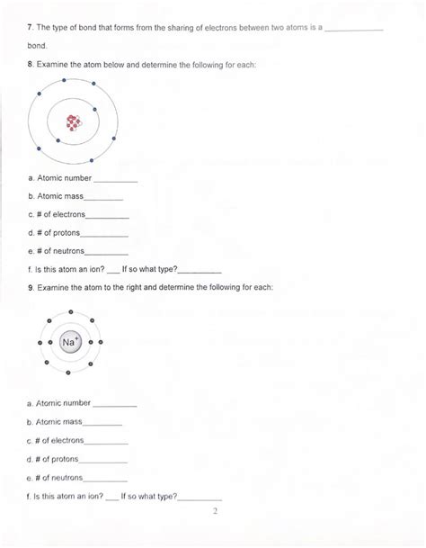 Solved 7 The Type Of Bond That Forms From The Sharing Of