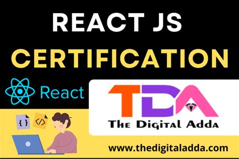 React Js Free Online Certification The Digital Adda