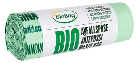 Biobag Worki Na Odpady Organiczne I Zmieszane W 100 Biodegradowalne I Kompostowalne 30l