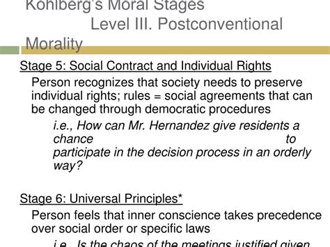 Conventional Morality Definition Stages Video