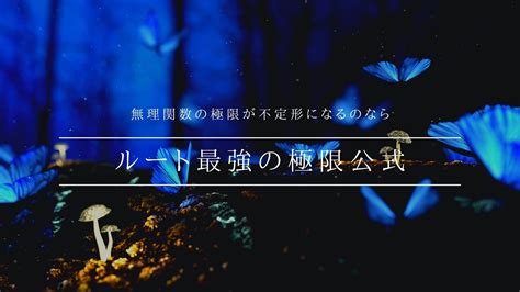 【指数・対数関数の極限】と応用公式｜2つの不定形と4つの極限公式だけ覚えよう！ 青春マスマティック