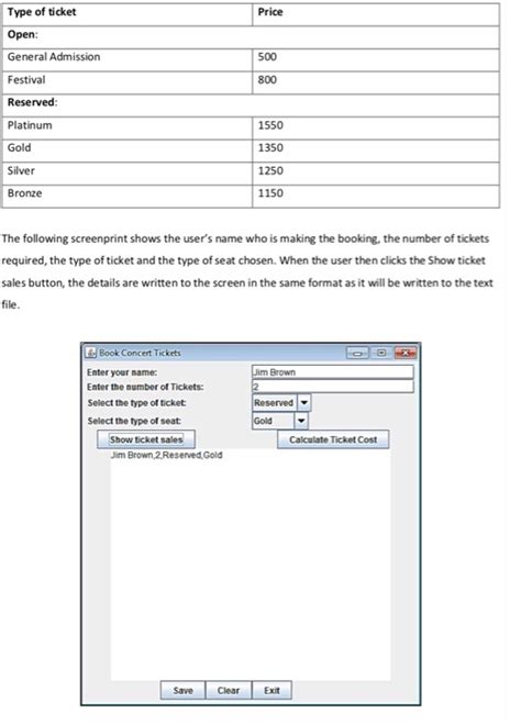 Solved Design A GUI Application That Allows The User To Chegg
