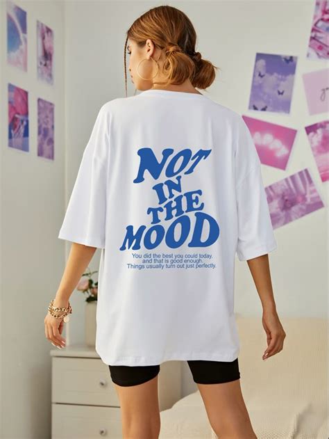 T Shirts Women Graphic Cotton T Shirt For Summer Streetwear Slogan T