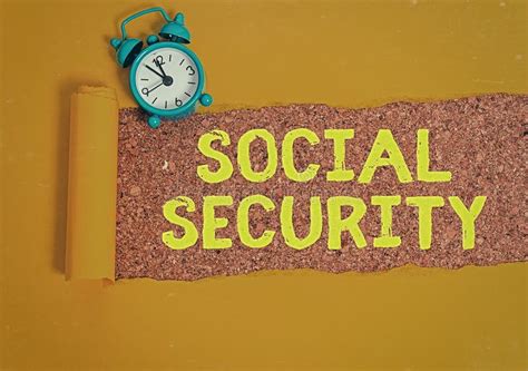 Conceptual Hand Writing Showing Social Security Business Photo Showcasing Assistance From State