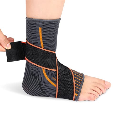 Ankle Brace Achilles Tendonitis Support Ankle Foot Wrap Sleeve With
