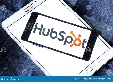 Hubspot Company Logo Editorial Photo Image Of Marketing 105547026