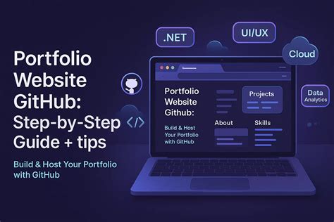 portfolio website github build host and stand out for free