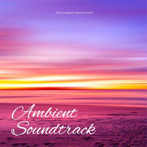 Free Album Cover For Ambient Music Template To Edit Online