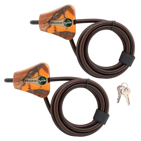 Adjustable Cable Lock Mossy Oak® Blaze Python™ Lock 6 Ft X 516 In