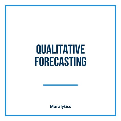 Maralytics On Linkedin Strategicinsights Qualitativeforecasting