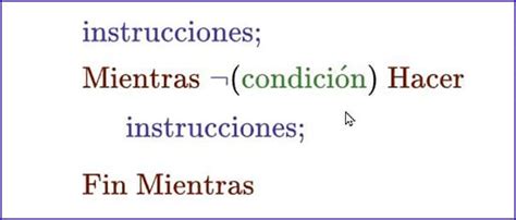 Estructuras Iterativas En El Pseudocódigo Tecnología Informática