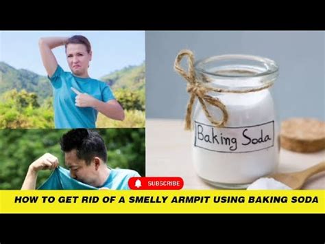 How To Get Rid Of A Smelly Armpit Using Baking Soda - YouTube