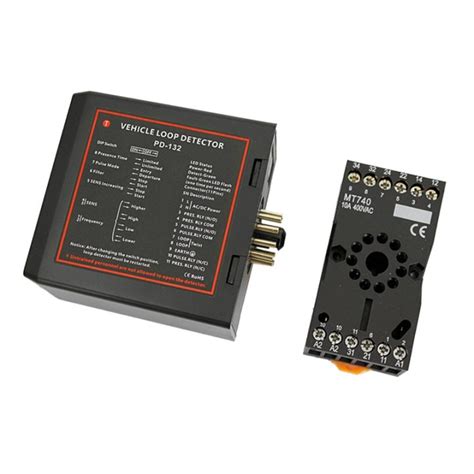 PD Single Channel Inductive Vehicle Loop Detector Replacement Parts For Car Parking Lot