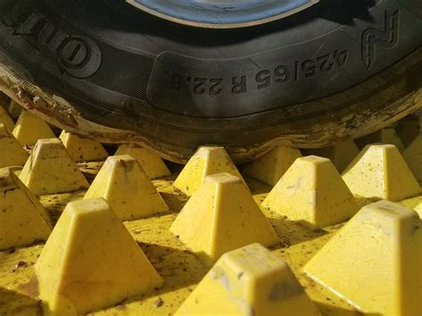 Composite Rumble Pads Construction Entrance — Fods Trackout Control System